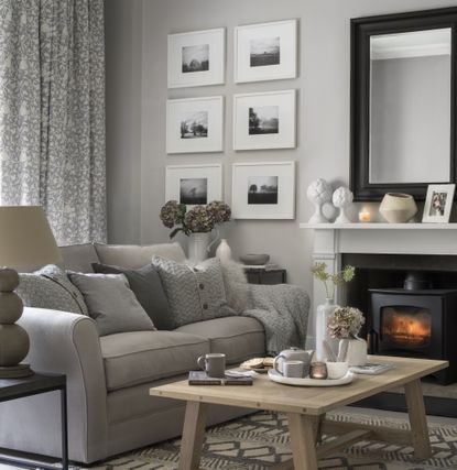 Small grey living room ideas - how to use grey in a petite space ...