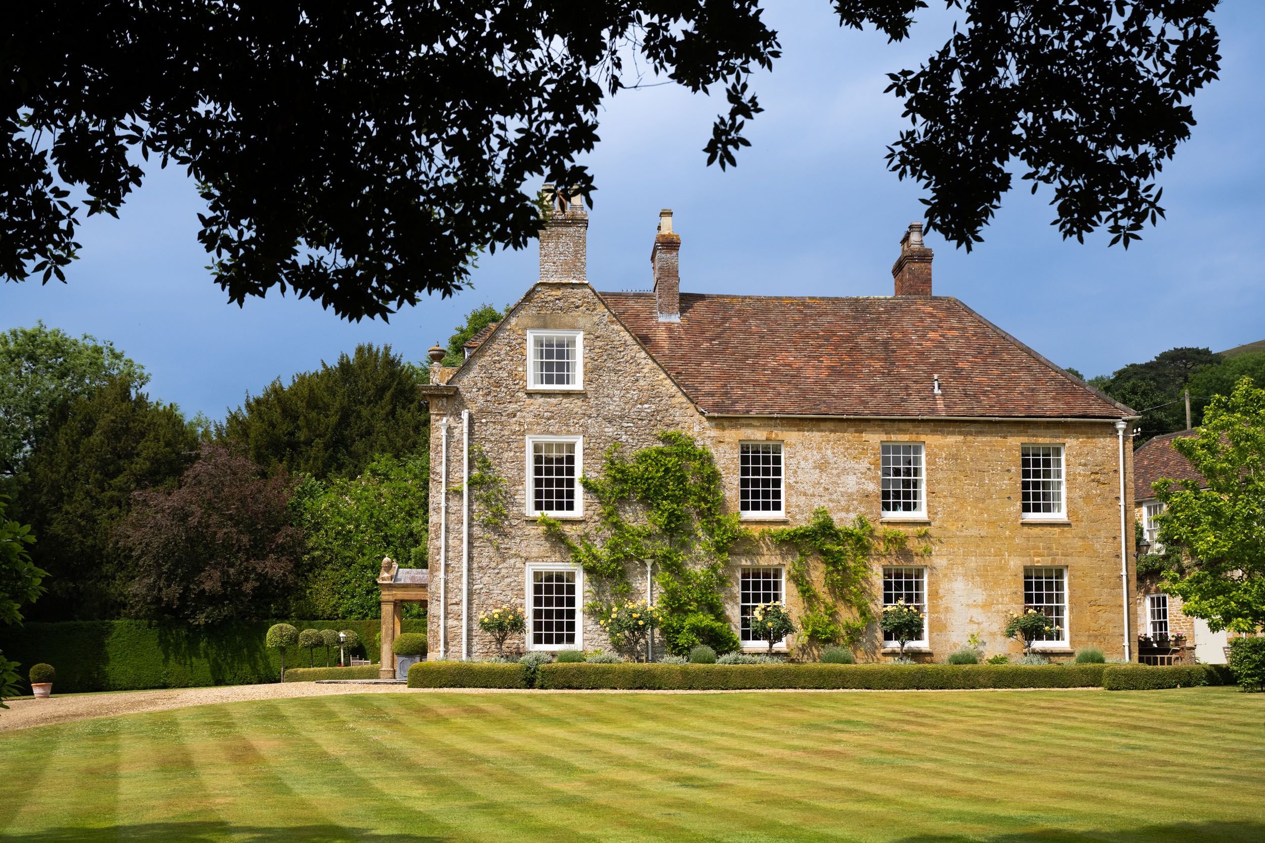 A 400-year-old rectory in Somerset with pool, exquisite gardens and its ...