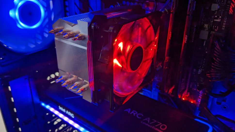Amazon Basics Cpu Cooler Review Quiet Air Cooling For Mainstream Rigs Toms Hardware