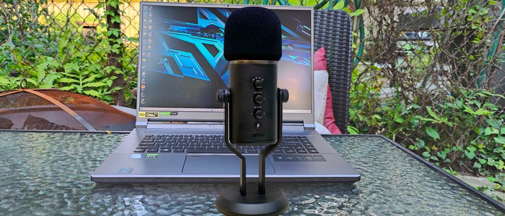 MSI GV60 Streaming USB mic review | Laptop Mag