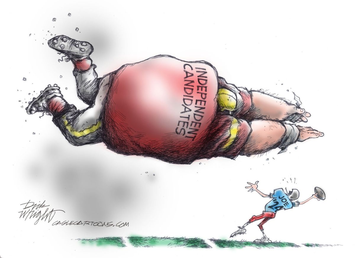 Today's political cartoons - October 16, 2023 | The Week