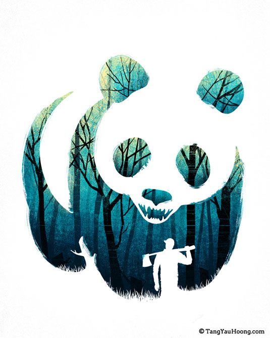 Negative space illustrations will make you double-take | Creative Bloq