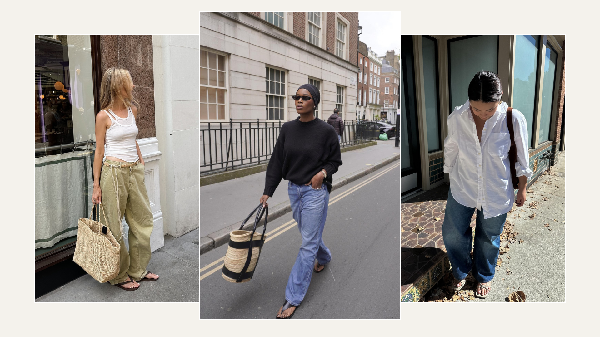 6 Looks That Prove Jeans and Sandals Outfits Are Always Chic | Who What ...