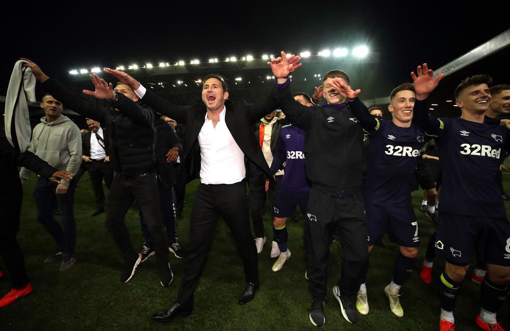 Frank Lampard sings Leeds chant about himself after play-off victory ...