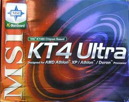 MSI KT4 Ultra - DDR400 for Athlon: A Comparison of 9 Motherboards | Tom's Hardware