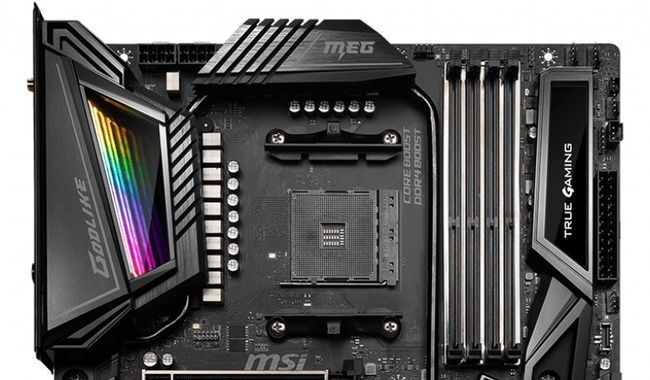 MSI MEG X570 Godlike Review: Flagship Class, Five M.2 slots, 10 GbE ...