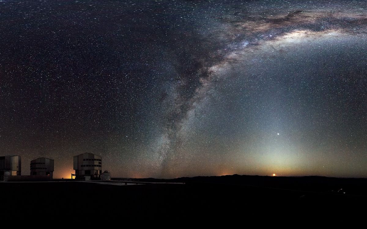 Panorama of the Southern Sky Space Wallpaper | Space