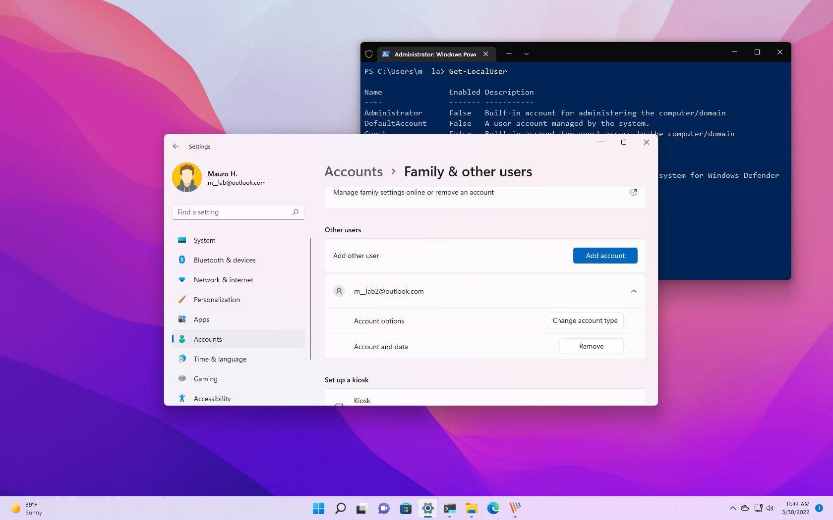 How to delete an account on Windows 11 | Windows Central