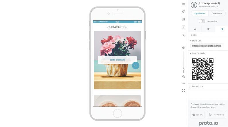 Design prototypes that feel real with Proto.io | Creative Bloq