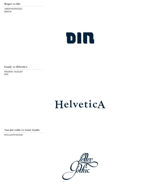 Famous typefaces get their own logos | Creative Bloq