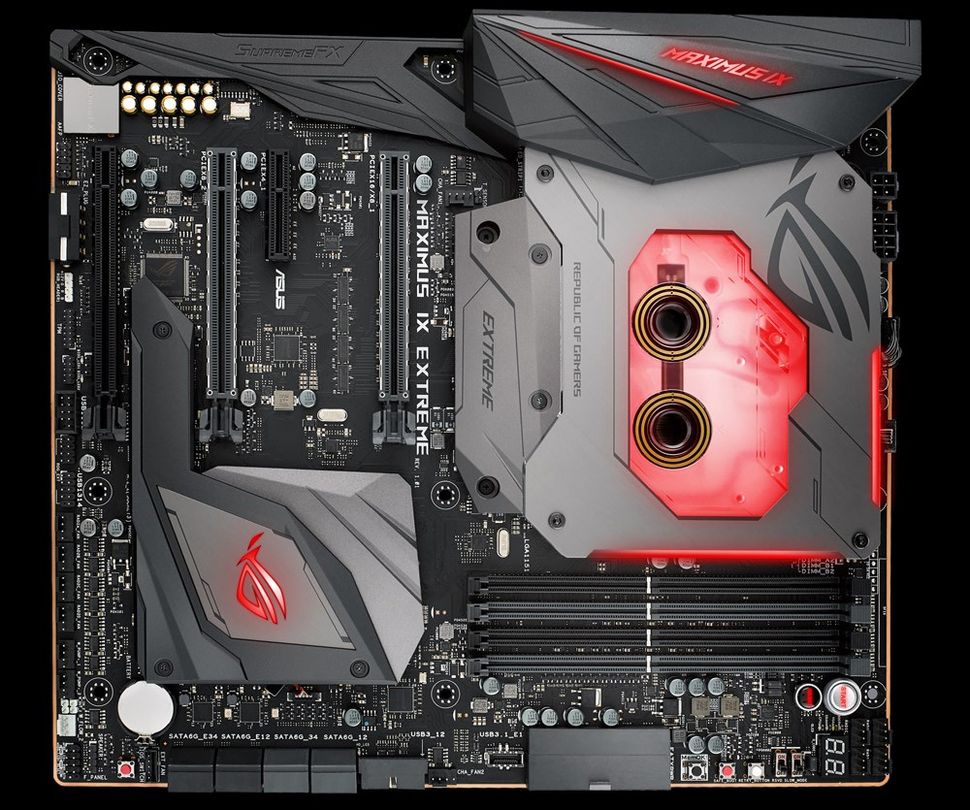 Asus ROG Maximus IX Extreme makes liquid cooling easy for $630 | PC Gamer