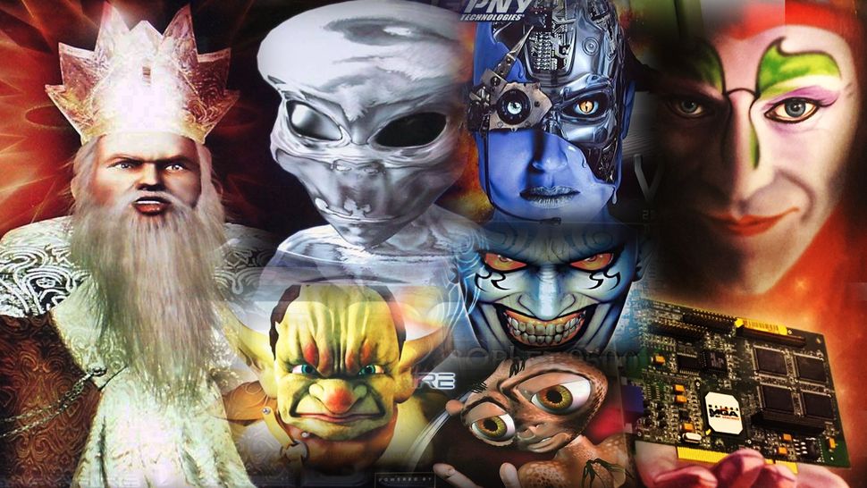 The very specific horror of old graphics card packaging art | PC Gamer