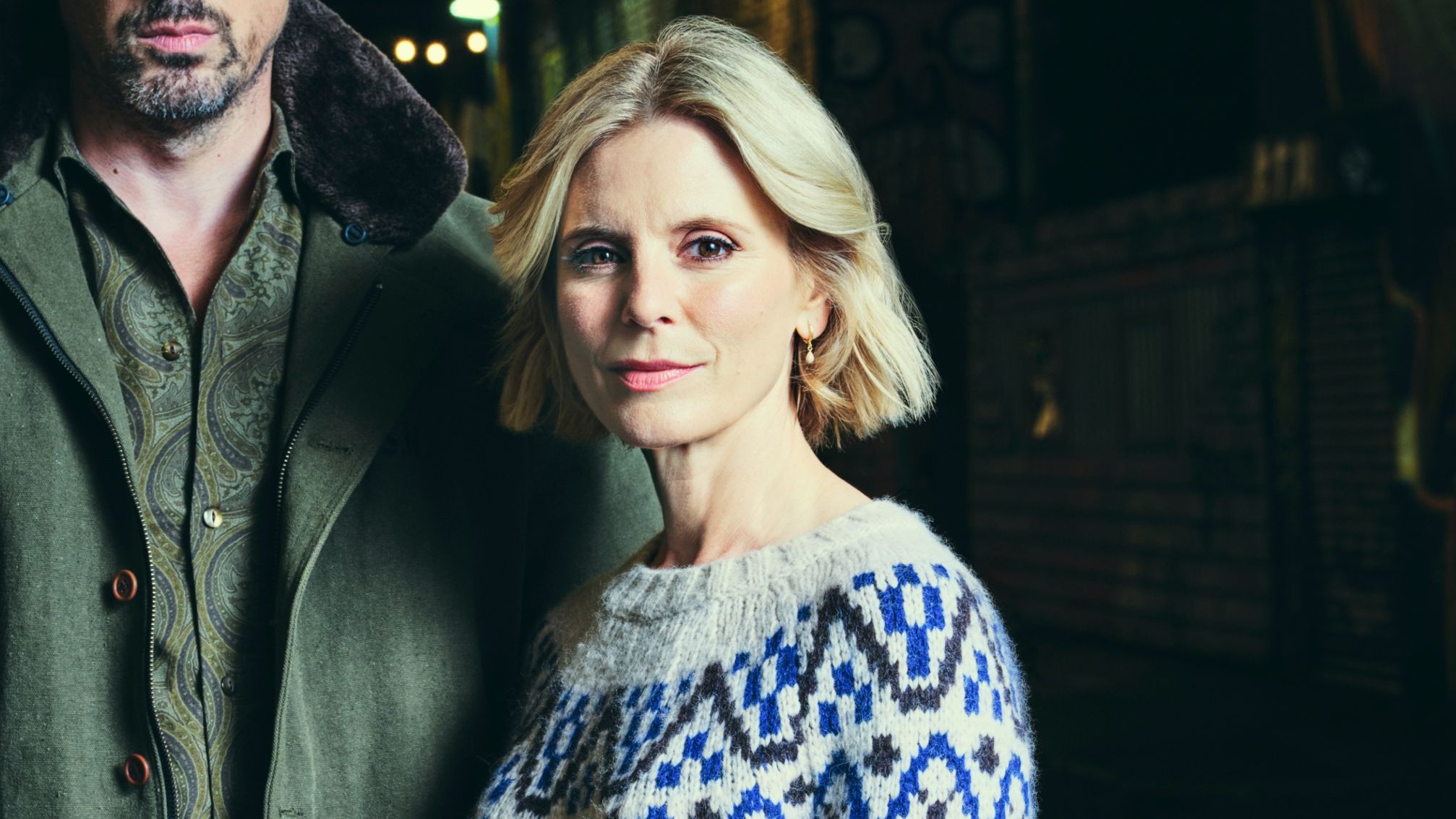 Emilia Fox’s Silent Witness knit and denim skirt are on my wish-list ...