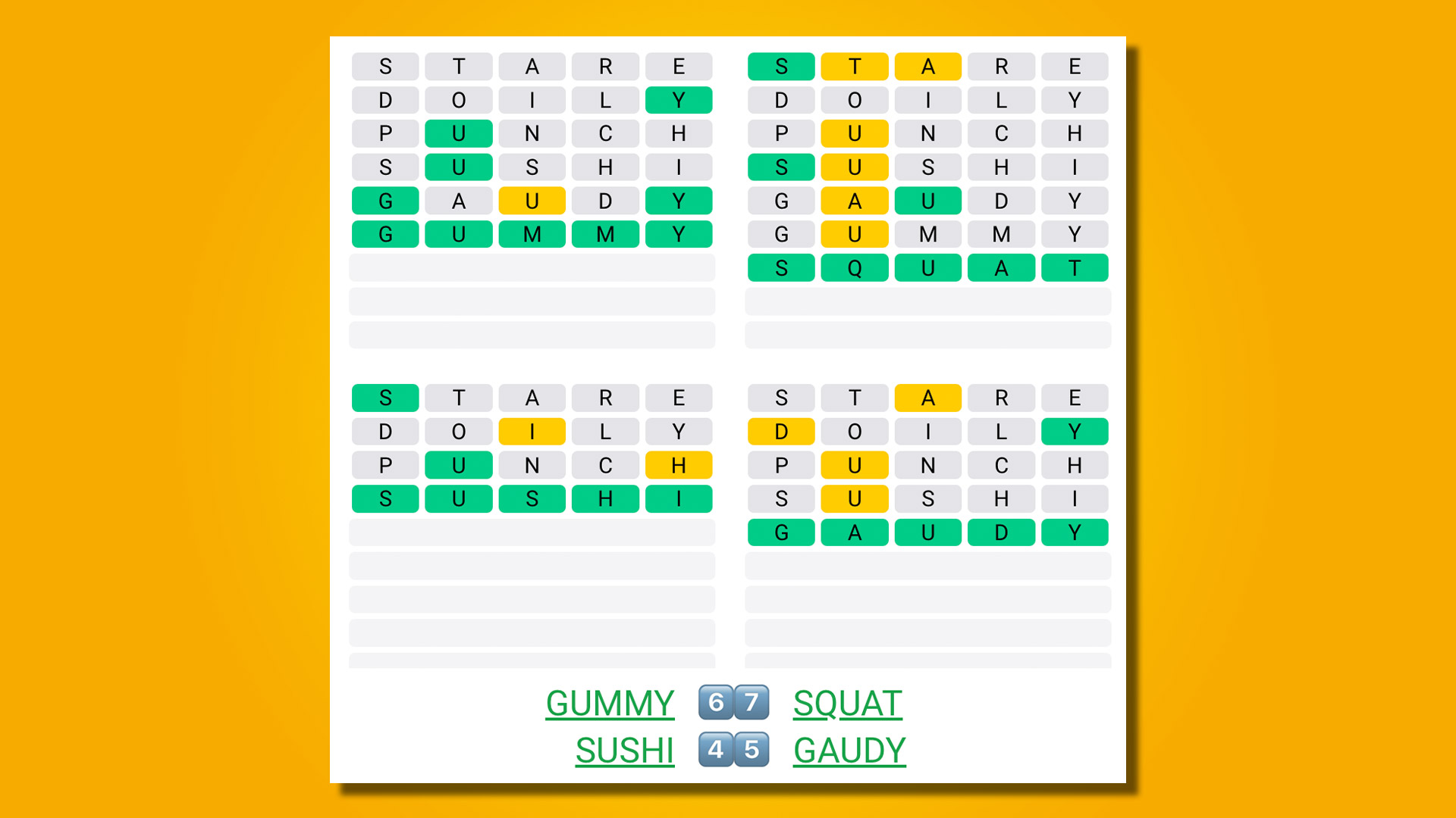 Quordle Today Hints And Answers For Tuesday July 4 game 526