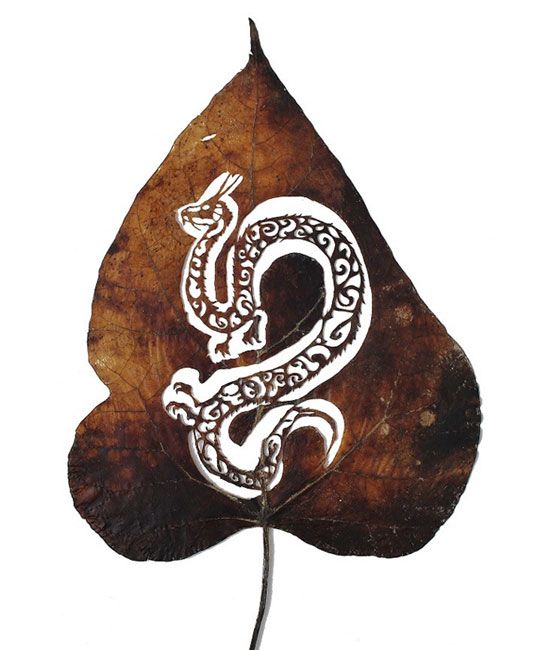 Leaf art is piled high with autumnal awe | Creative Bloq