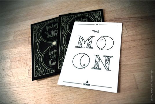 Tarot cards get a typography makeover | Creative Bloq