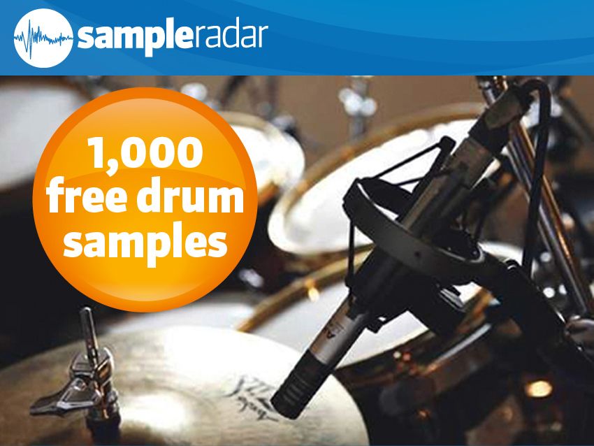1,000 Free Drum Samples from Music Radar - Free Loops & Samples