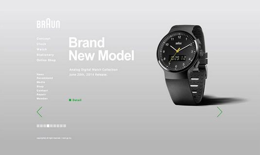 5 website layout trends of 2015 so far | Creative Bloq