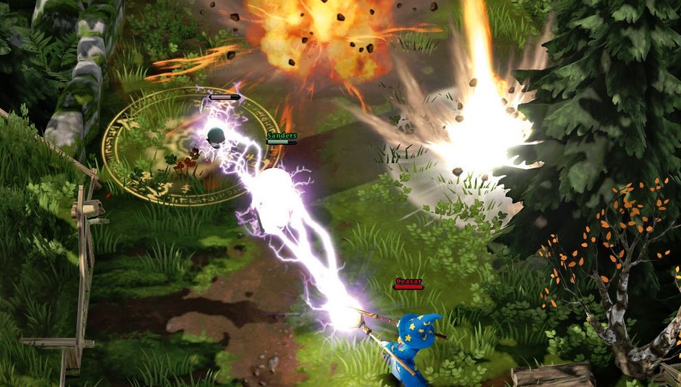 Magicka: Wizard Wars hands-on: calamitous multiplayer zapping | PC Gamer