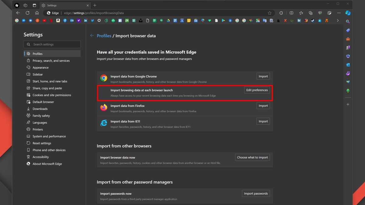 This sneaky Microsoft Edge setting could let it steal your Chrome tabs ...