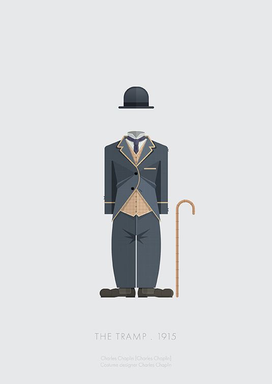 Movies made minimal in this costume collection | Creative Bloq
