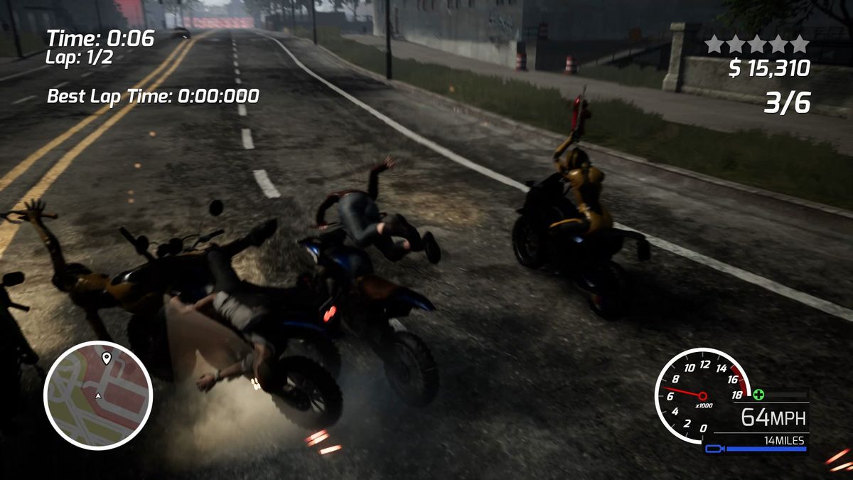 Road Rage Xbox One review: A motorcycle racing game with brutal combat ...