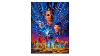 A gorgeous "Star Trek" cover art piece featuring The Original Series ...