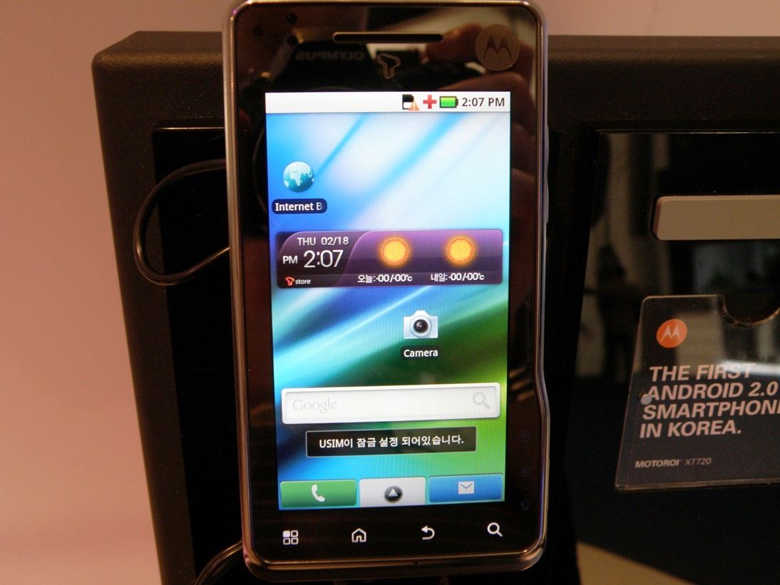 In pictures: Motorola Motoroi | TechRadar