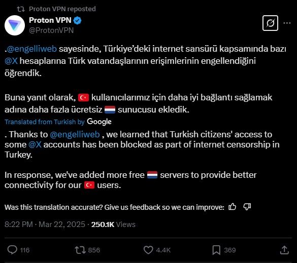 Turkey's social media ban has been lifted, but VPN usage is still high ...