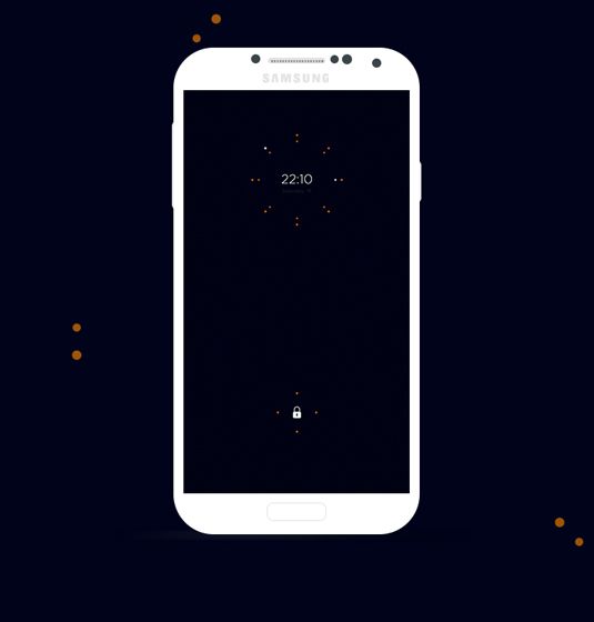 10 minimalist Android lockscreens to download for free | Creative Bloq