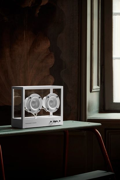 The transparent speaker that's built for the future