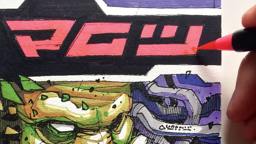 6 quick tips to improve your brush pen drawing | Creative Bloq