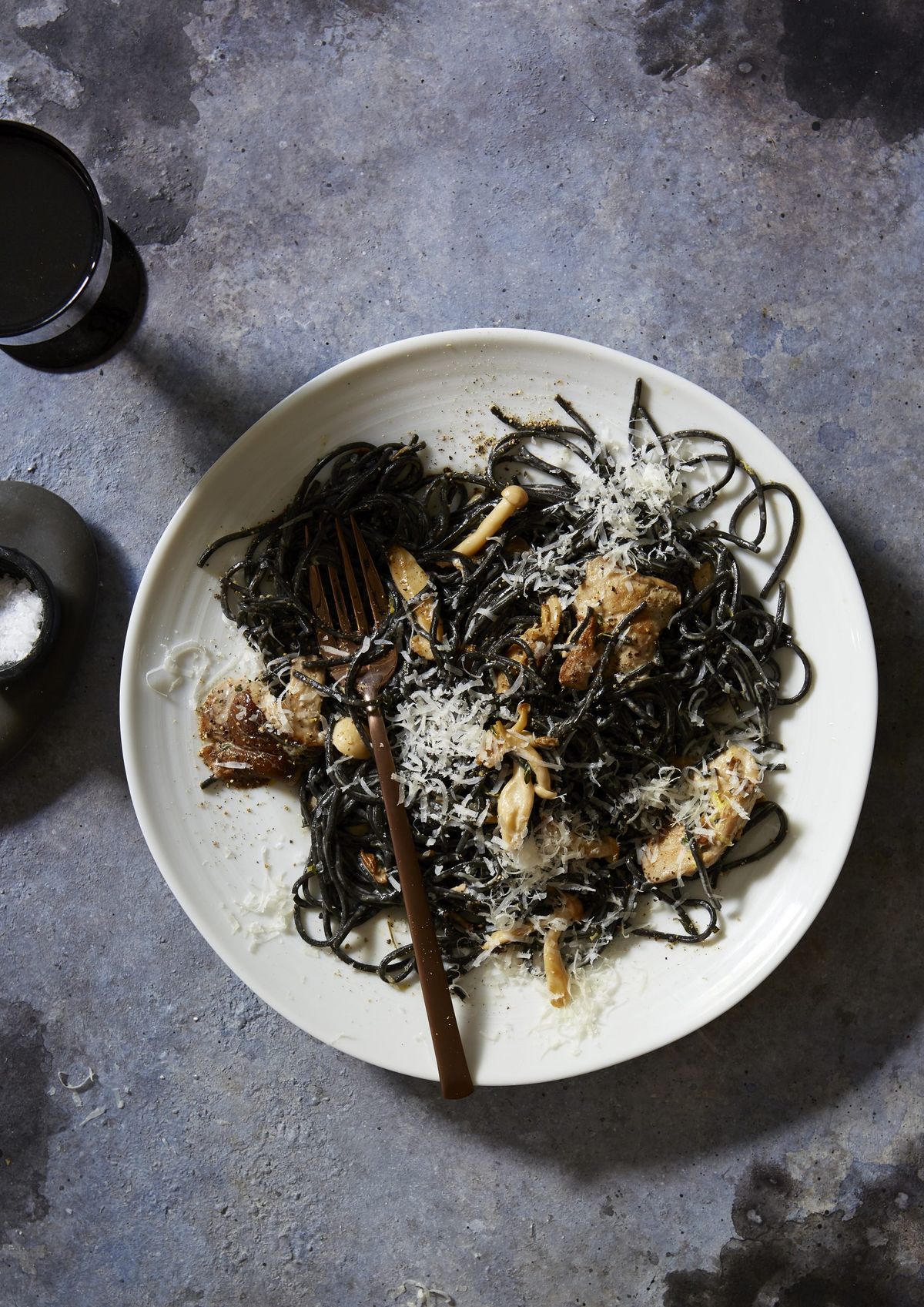Black Pasta with Mushrooms | Main course Recipes | Woman & Home