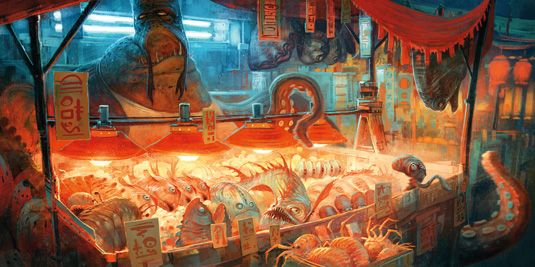 How to paint an awesome alien scene on an iPad | Creative Bloq