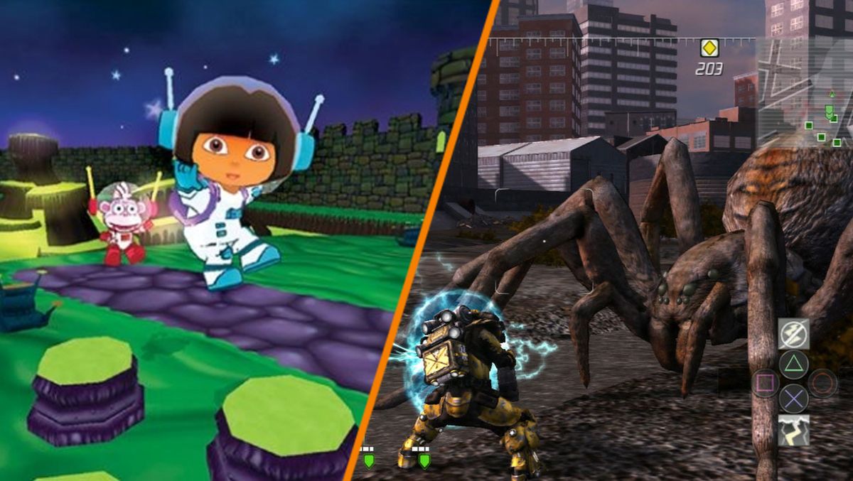 Remarkably different games that were made with the same game engine ...