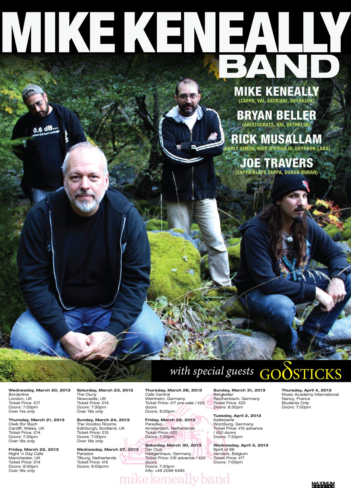 Mike Keneally Band UK/European tour begins next week! | MusicRadar