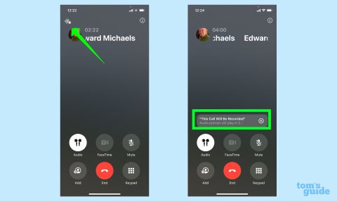 How to record a phone call on your iPhone in iOS 18.1 | Tom's Guide