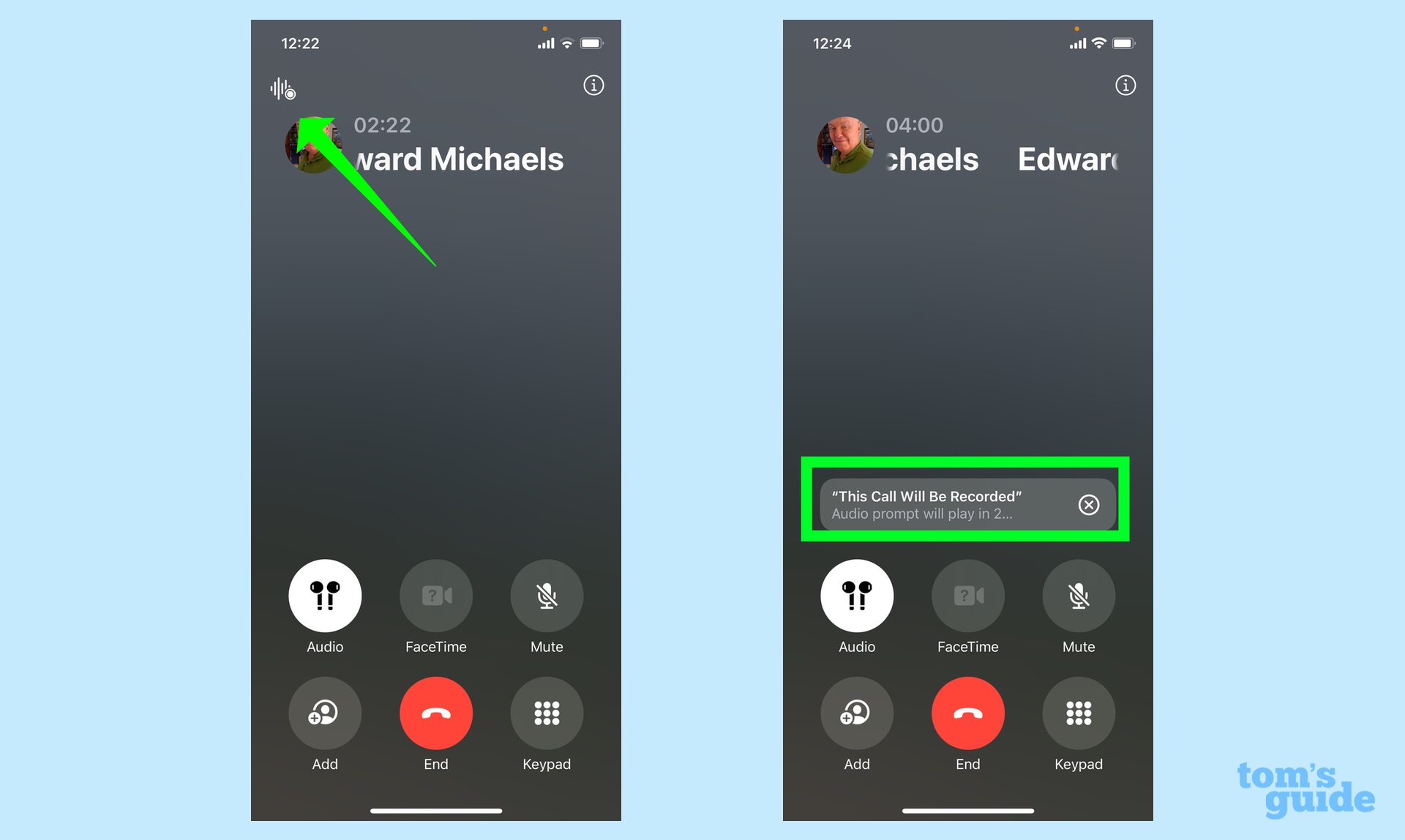 How To Record A Phone Call On Your IPhone In IOS 18 1 Tom s Guide