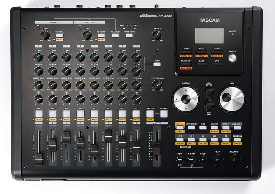 Tascam DP-02CF review | MusicRadar