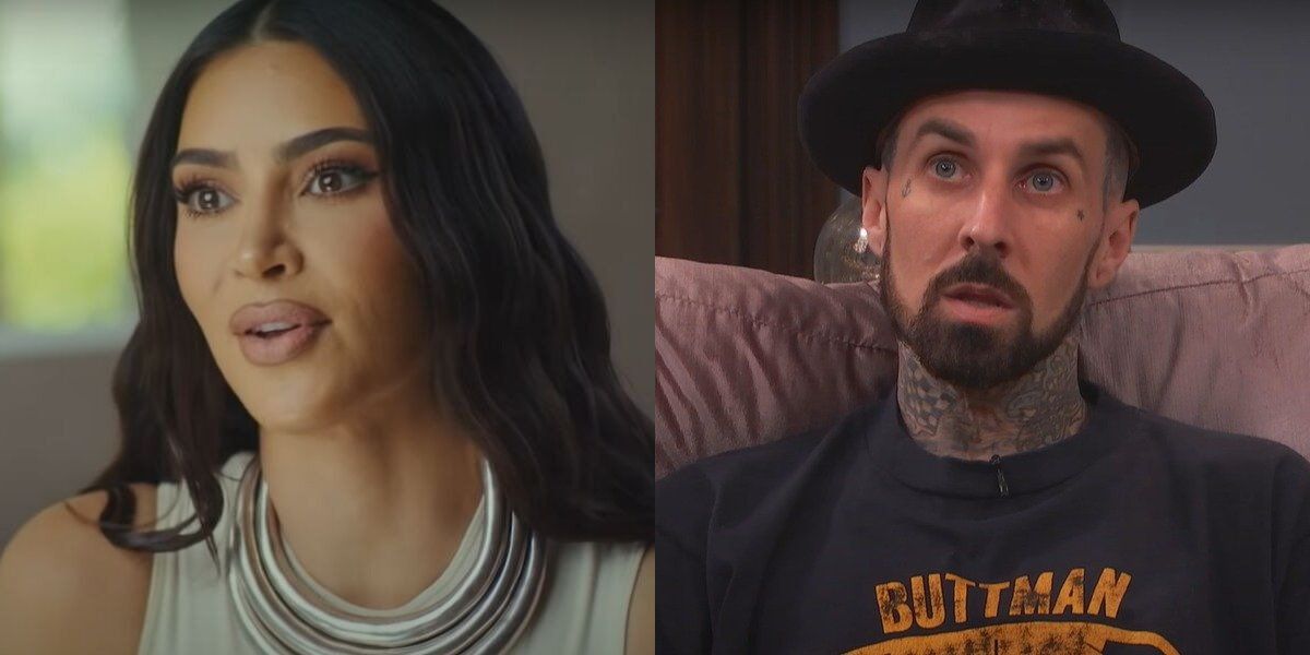 Kim Kardashian Responds To Rumors She Hooked Up With Travis Barker ...