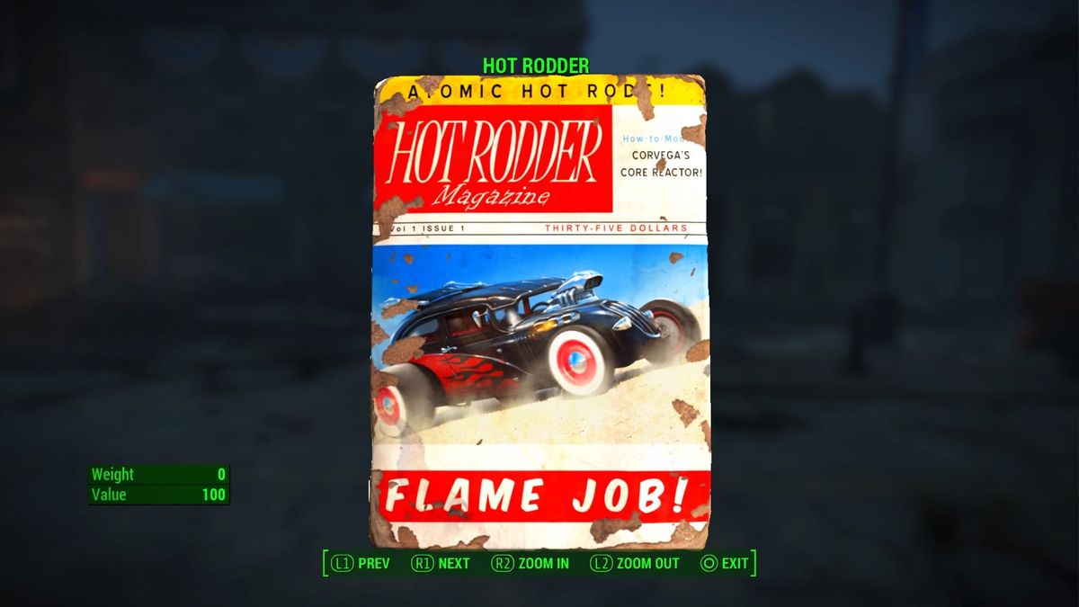 Fallout 4 Comic Hot Rodder - Fallout 4 Comic Book and Magazine ...