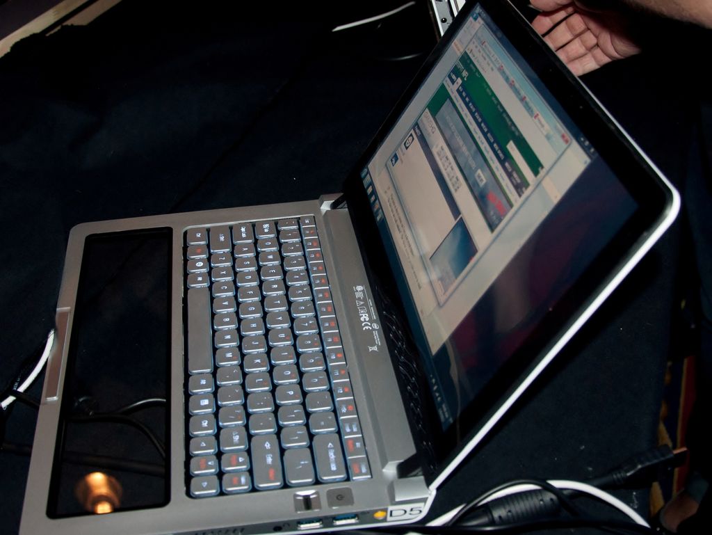 First look: Intel's Nikiski see-through notebook | TechRadar