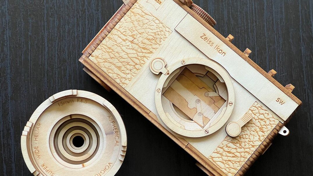 Wooden Nikon cameras are a chip off the old block – that’s Christmas ...