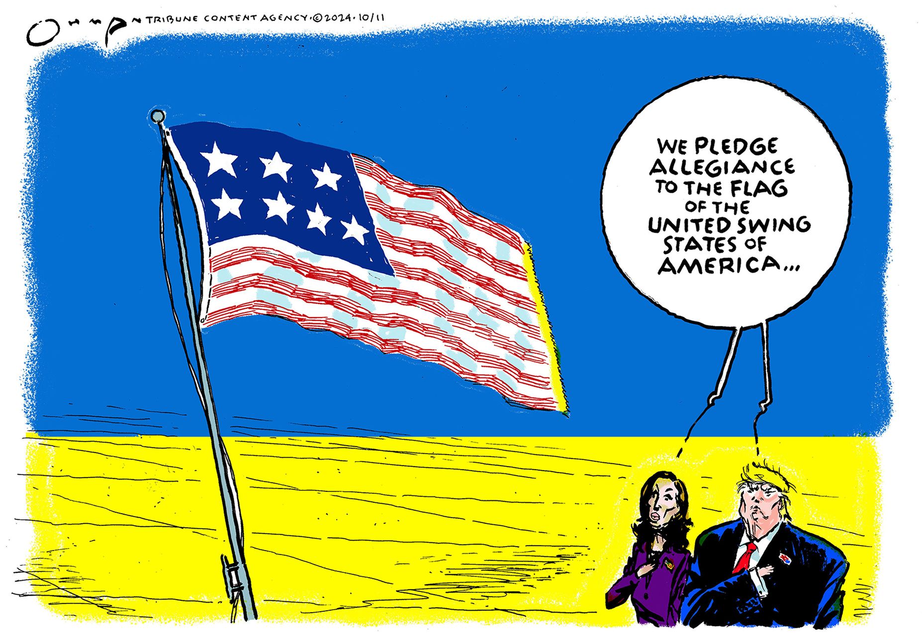 Today's political cartoons - October 11, 2024 | The Week