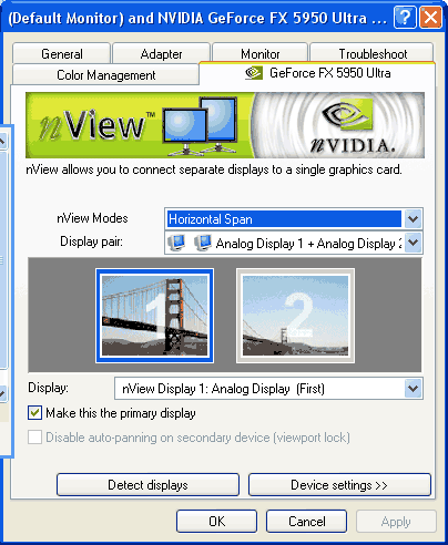 Instructions For NVIDIA Cards - Dual Display Gaming Bigs Up | Tom's ...