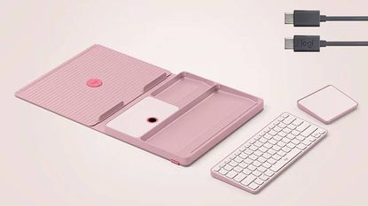 Logitech’s new pop up desk is a must-have for commuters, students & WFH ...