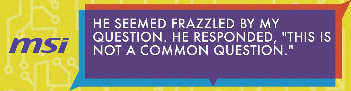 MSI Customer Service Rating 2020: Undercover Tech Support Review ...