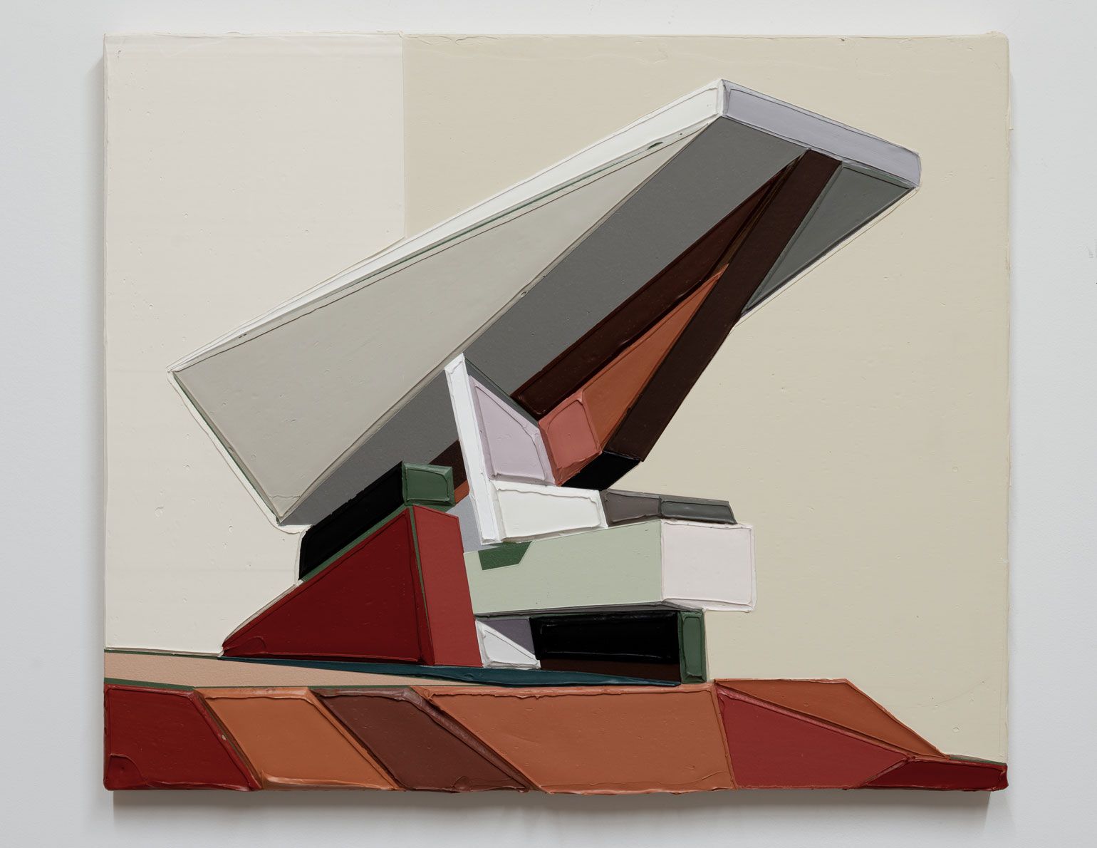 Tommy Fitzpatrick’s sharp modernist architecture paintings | Wallpaper