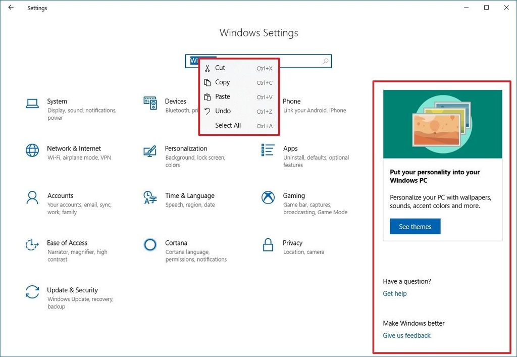What's new with the Settings app in Windows 10 October 2018 Update ...