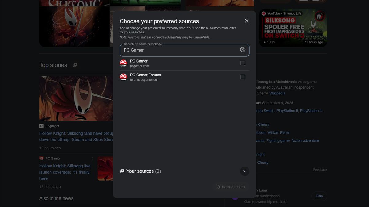 Google now lets you choose who you trust for your gaming news—here's ...